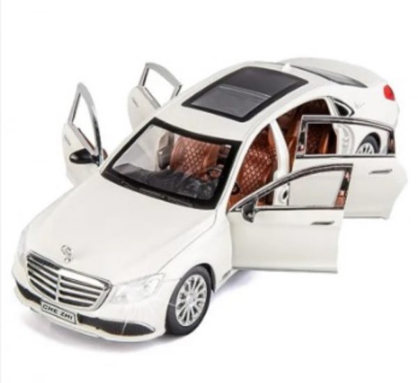 ماشین فلزی مرسدس بنز E300 شش در بازشو بزرگ 1/24 چراغدار و موزیکال Mercedes-Benz E-Class E300eL 1 ...
