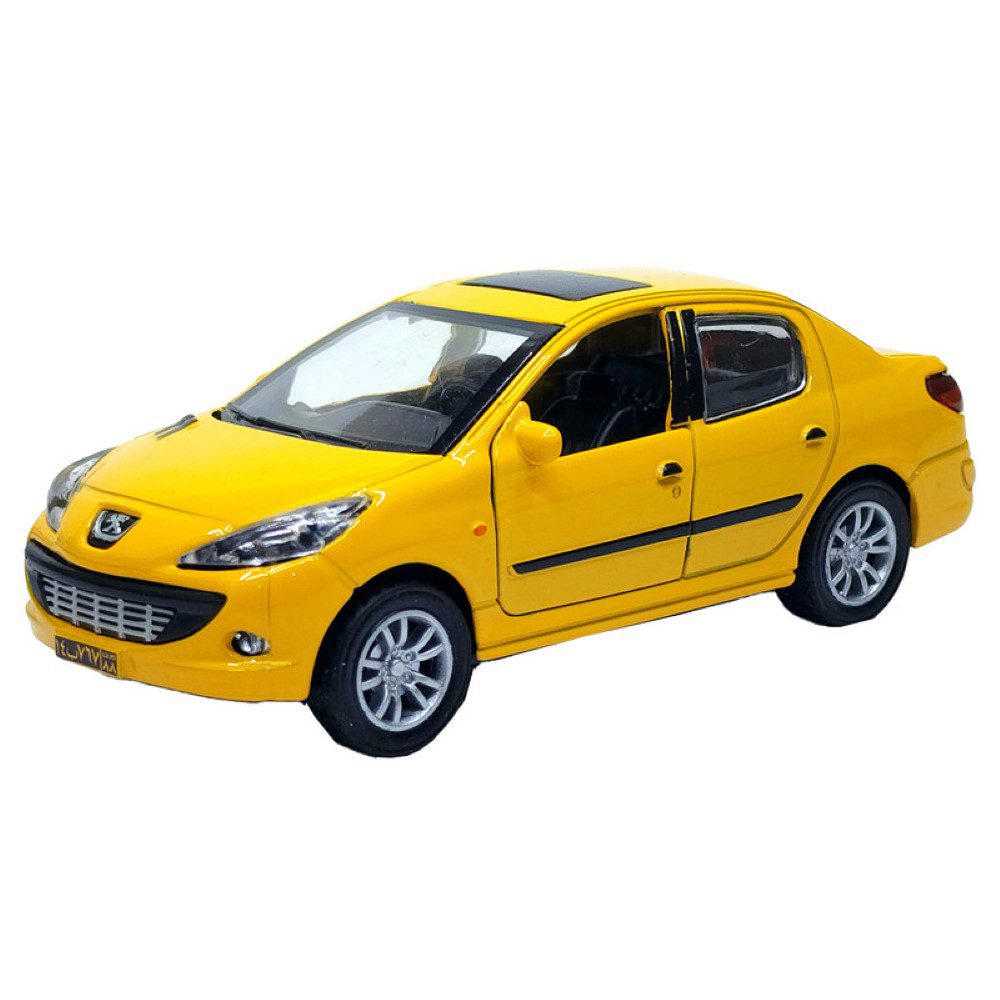 ماشین فلزی پژو 207 صندوق دار چراغدار و موزیکال PEUGEOT 207i SD DIECAST MODEL CAR – تهران ماکت