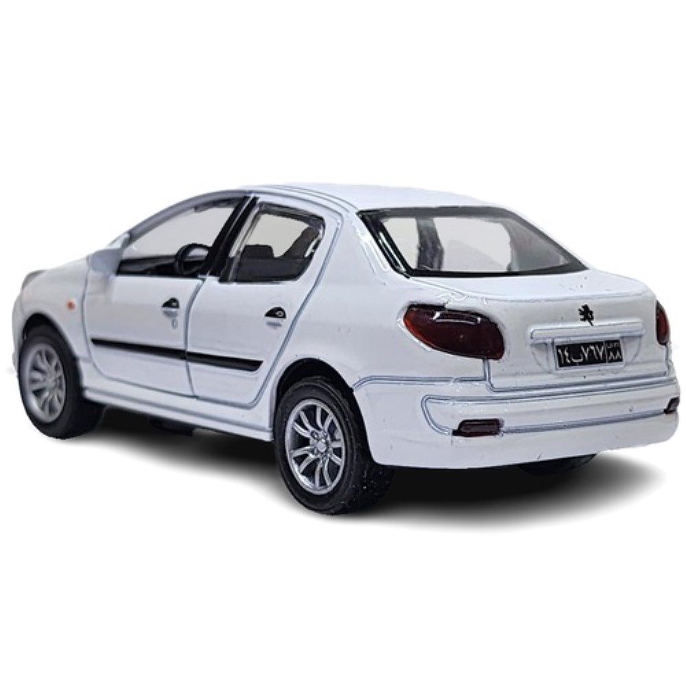 ماشین فلزی پژو 207 صندوق دار چراغدار و موزیکال PEUGEOT 207i SD DIECAST MODEL CAR – تهران ماکت
