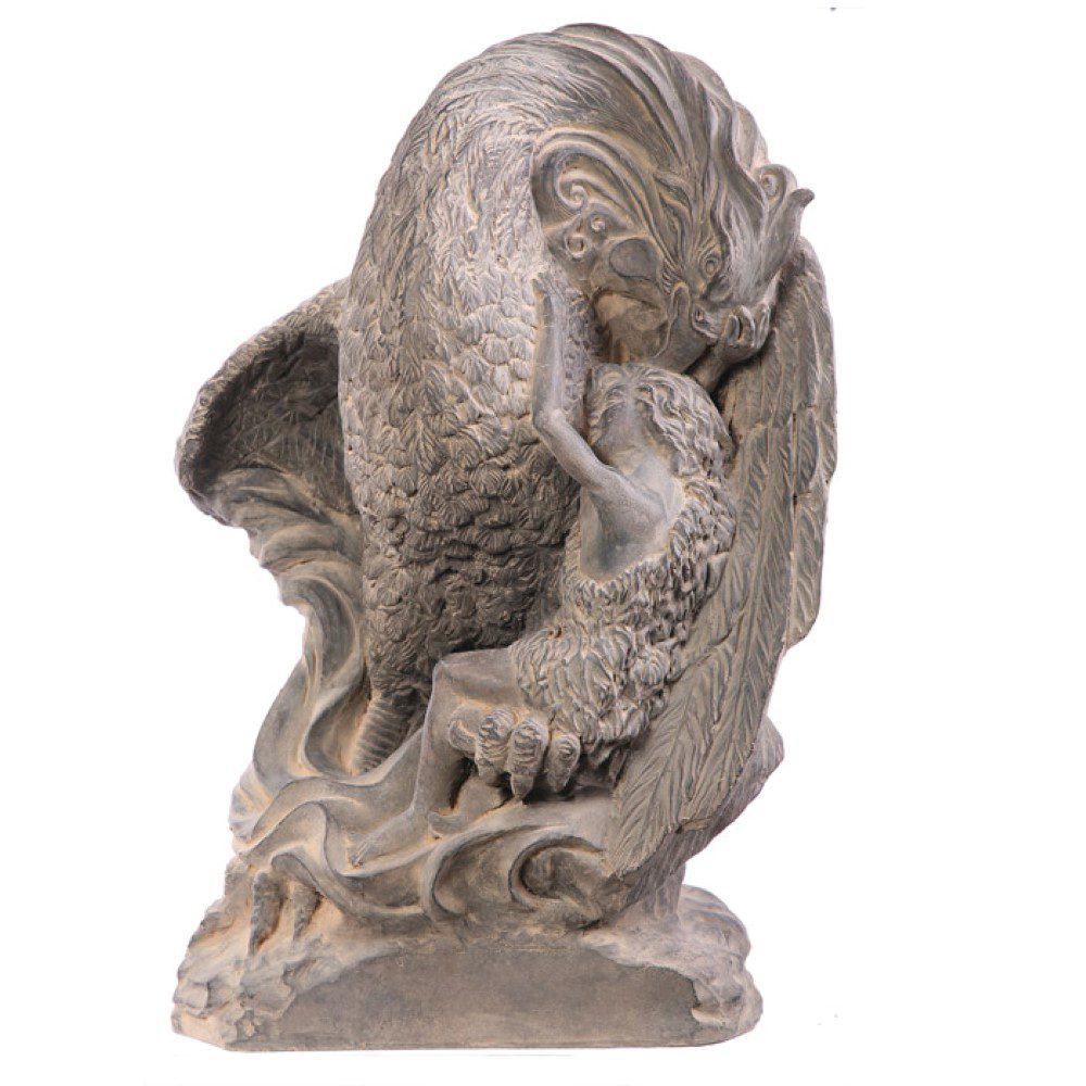 ماکت دکوری مجسمه تندیس سیمرغ و زال اسطوره ایران باستان تک جعبه ...