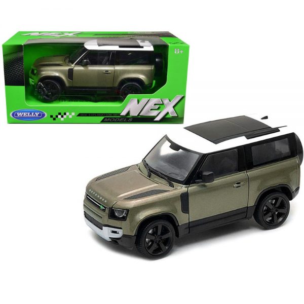 ماشین فلزی لندرور دیفندر 2020 بزرگ 1/24 ویلی تک جعبه 2020 Land Rover ...