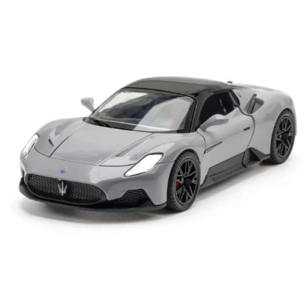 ماشین فلزی مازراتی گرن توریسمو چهار دربازشو بزرگ 1/24 چراغدار و موزیکال ...