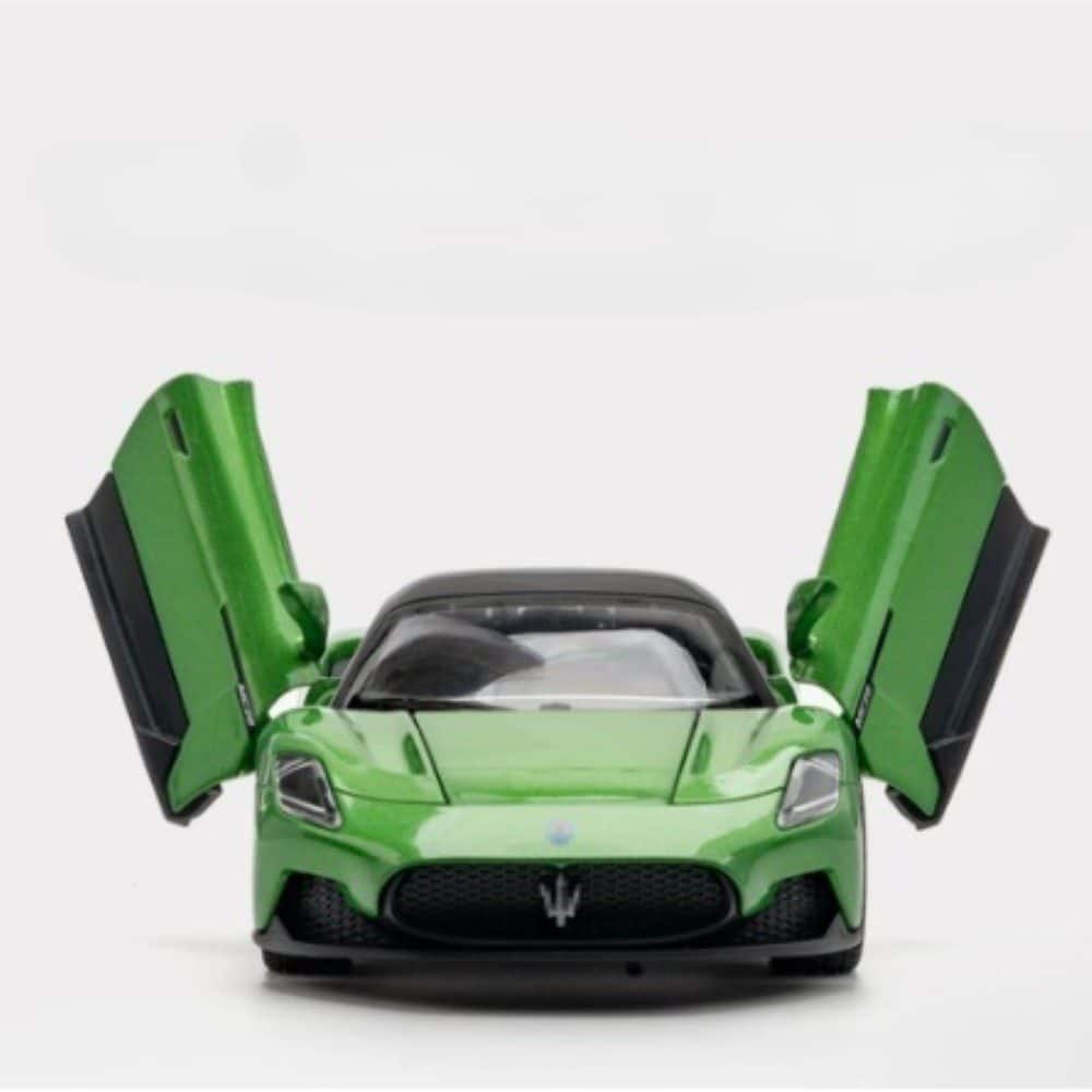 ماشین فلزی مازراتی گرن توریسمو چهار دربازشو بزرگ 1/24 چراغدار و موزیکال ...