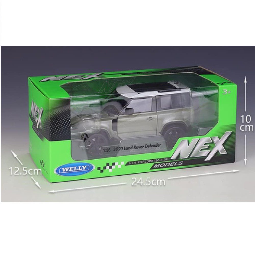 ماشین فلزی لندرور دیفندر 2020 بزرگ 1/24 ویلی تک جعبه 2020 Land Rover ...