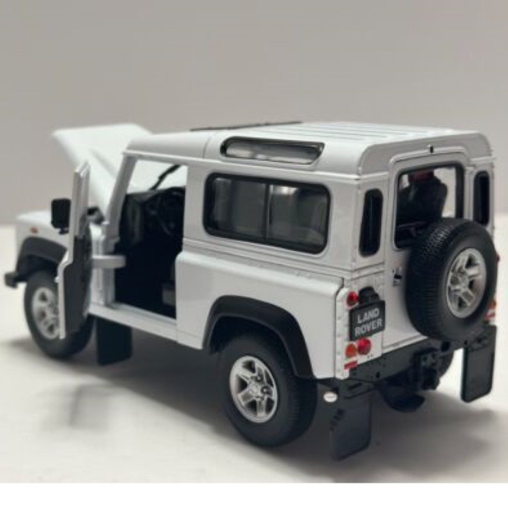 ماشین فلزی لندرور دیفندر بزرگ 1/24 ویلی تک جعبه Welly 1:24 Land Rover ...