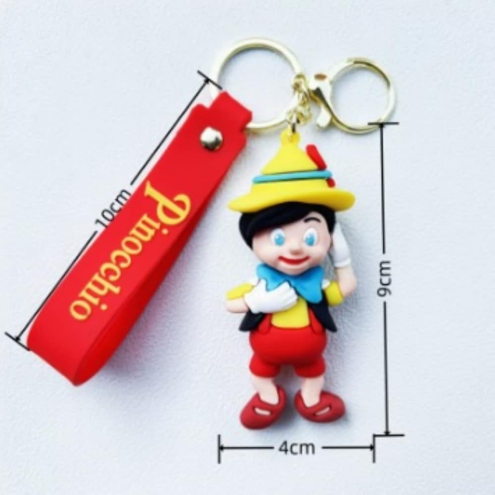 سرکلیدی پینوکیو و پدر ژپتو سیلیکونی اورجینال Original Pinocchio and ...