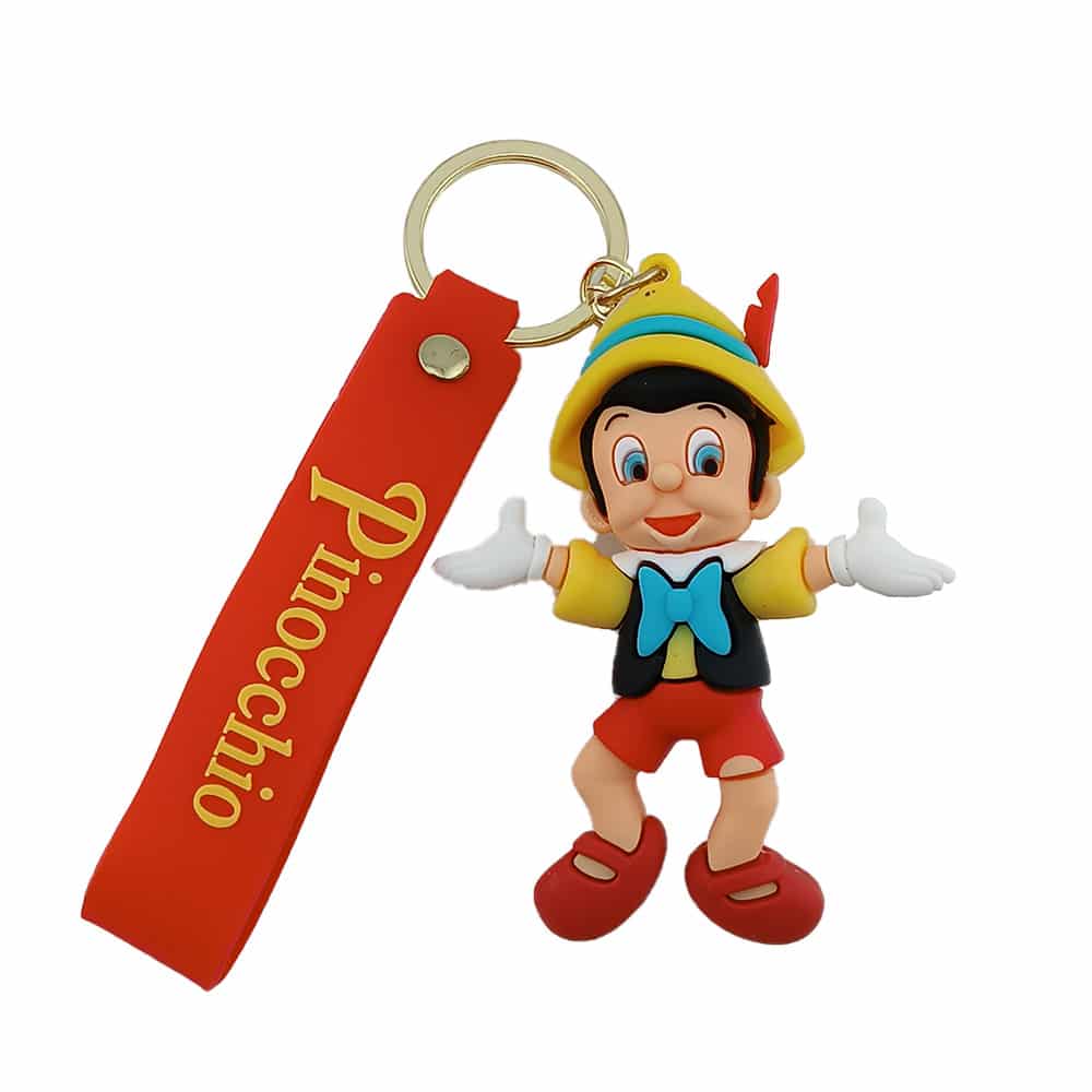 سرکلیدی پینوکیو و پدر ژپتو سیلیکونی اورجینال Original Pinocchio and ...